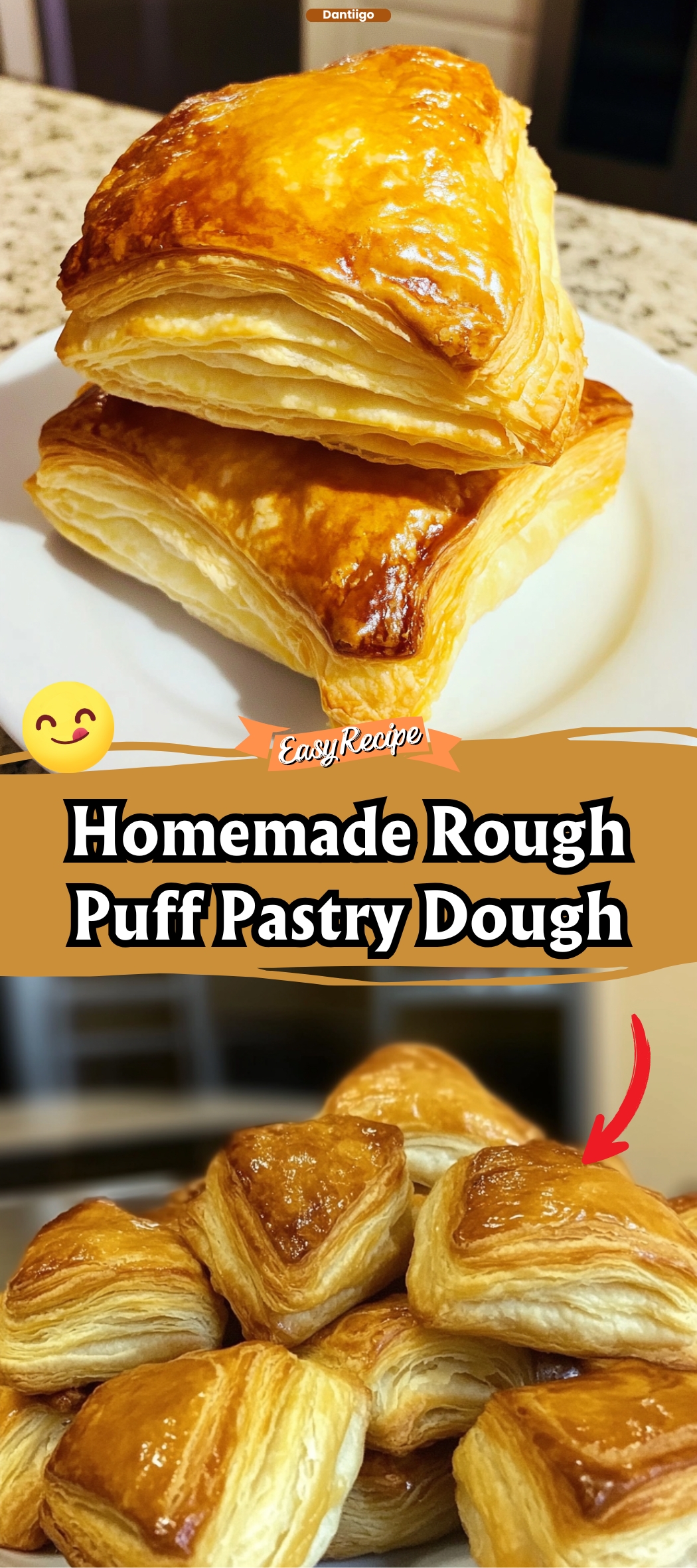 Homemade Rough Puff Pastry Dough