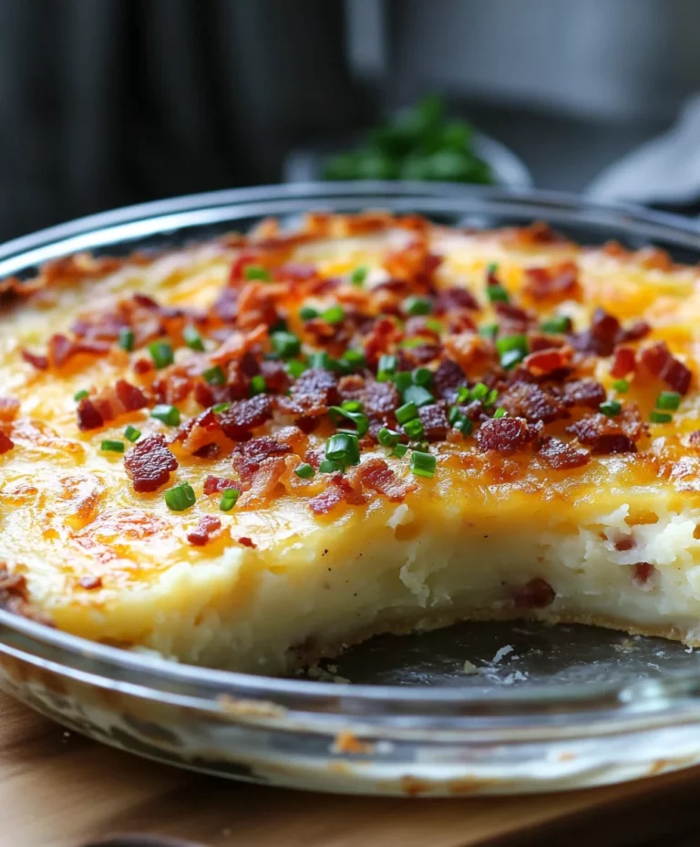 Mashed Potato Pie