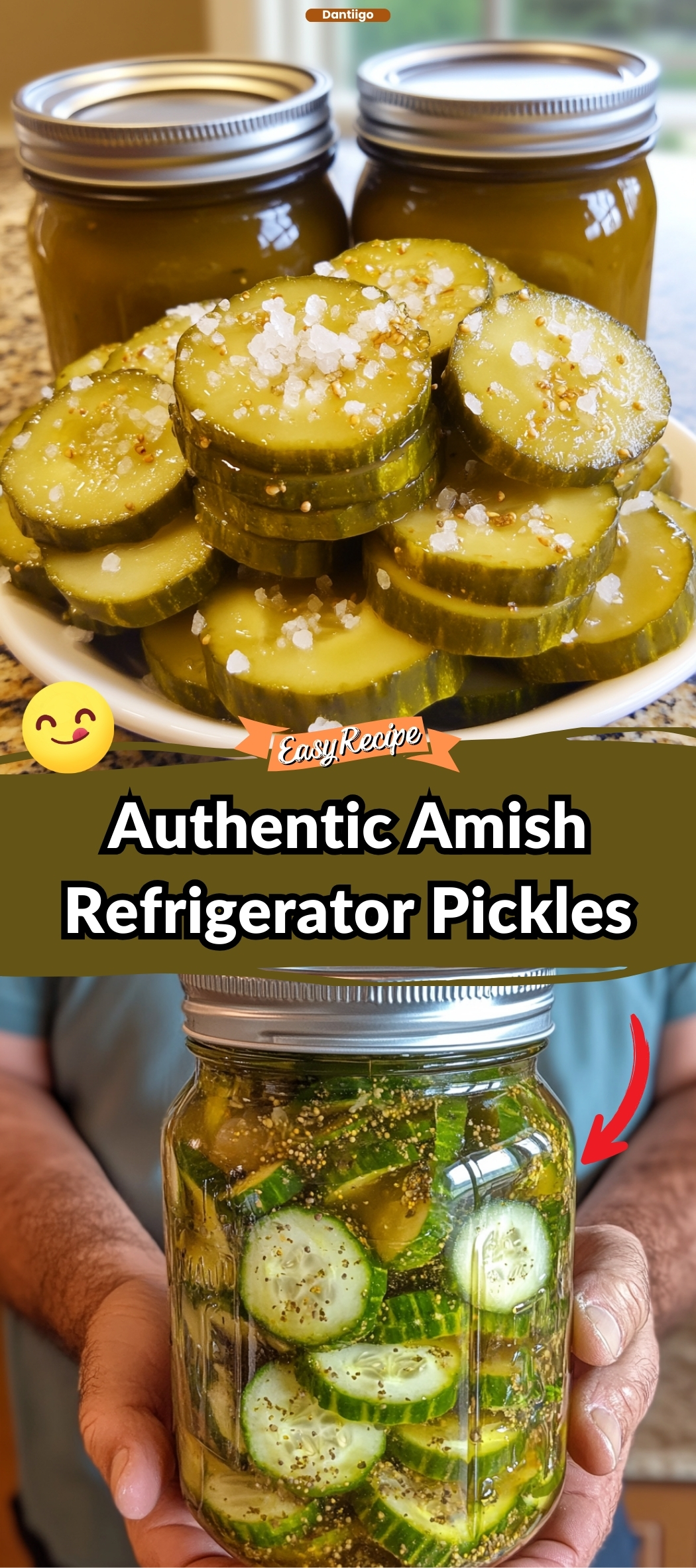 Authentic Amish Refrigerator Pickles