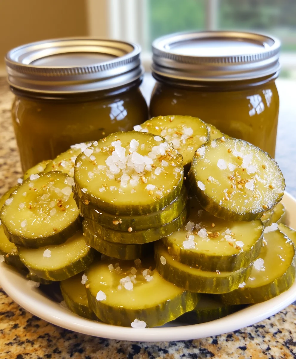 Authentic Amish Refrigerator Pickles